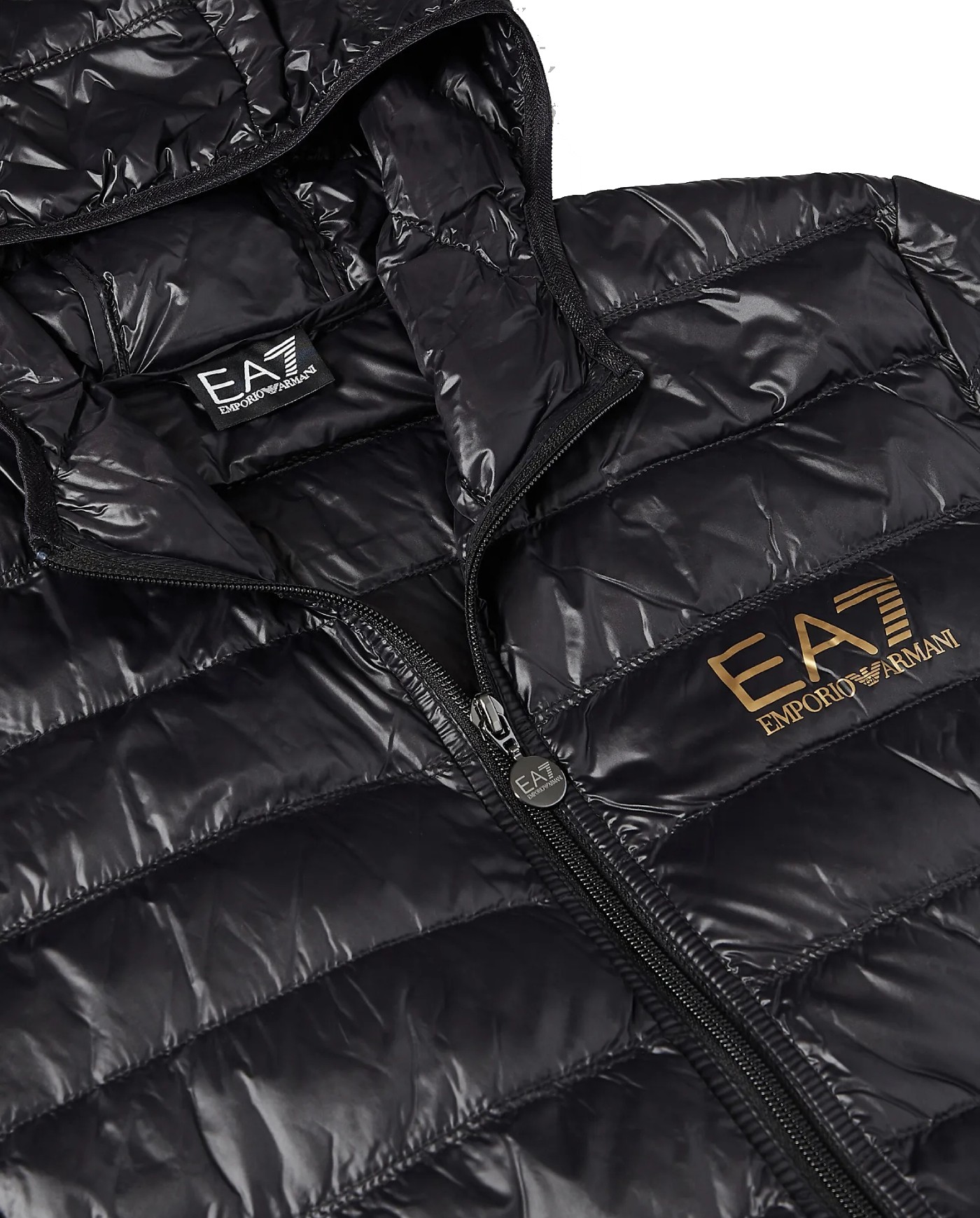 EA7 Armani Piumino Uomo 8NPB02 PN29Z A ET Giacca con Cappuccio 0208 BLACK